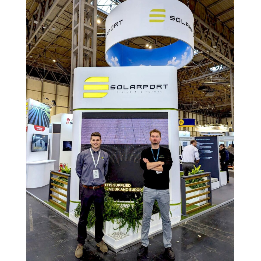 Midsummer, Solarport partner on ground-mounted solar design - Setpile