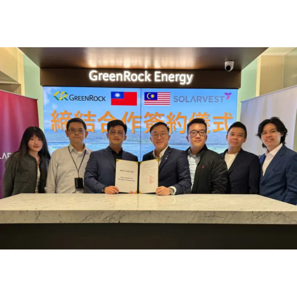 GreenRock, Solarvest to develop 1 GW green energy project in Taiwan ...