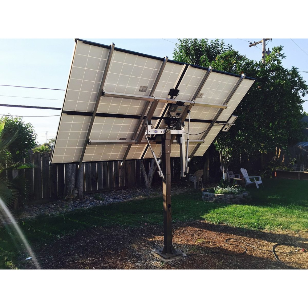 Dual-axis solar tracker based on UV, MEMS sensors - Setpile