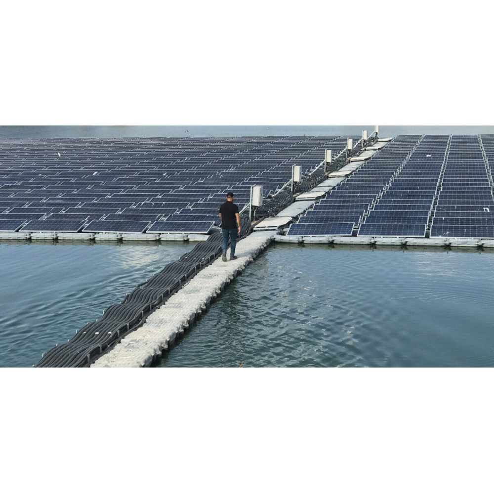 New model for offshore floating PV system design - Setpile