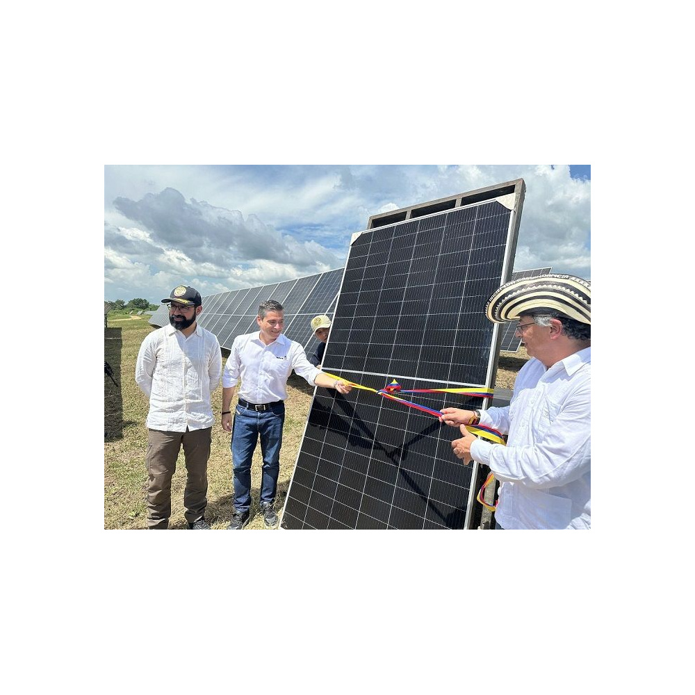 144 MW La Unión solar plant inaugurated in Colombia - Setpile