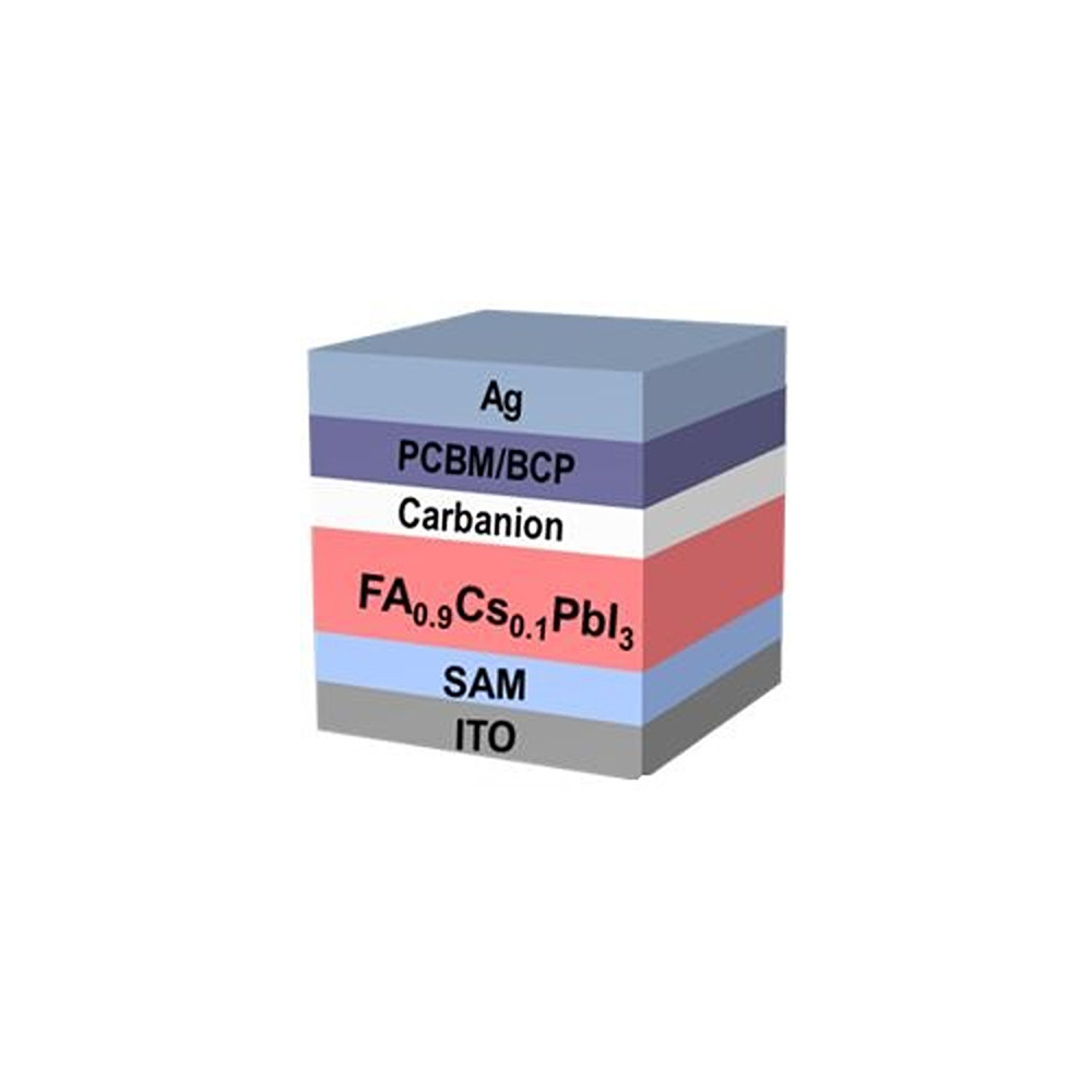 Inverted perovskite solar cell based on lead carbanion achieves 25.16% ...