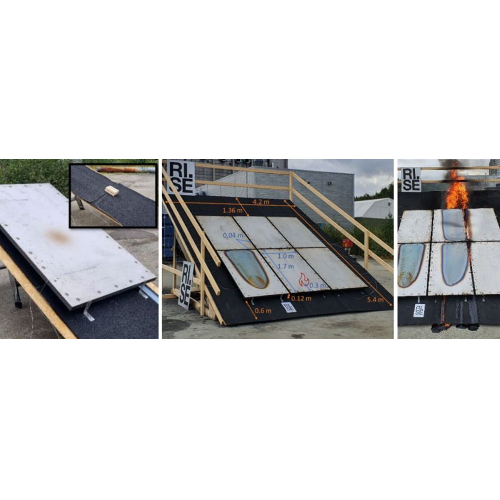 What happens when fire hits PV systems deployed on sloped roofs - Setpile