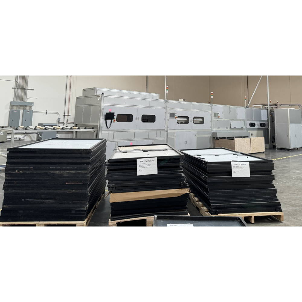 U.S. startup unveils highly automated, low-waste solar panel recycling ...