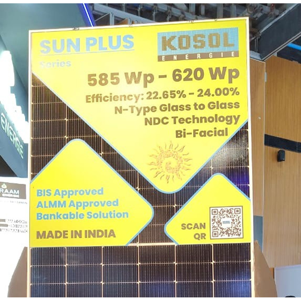 Kosol Energie launches TOPCon solar module with 24% efficiency - Setpile