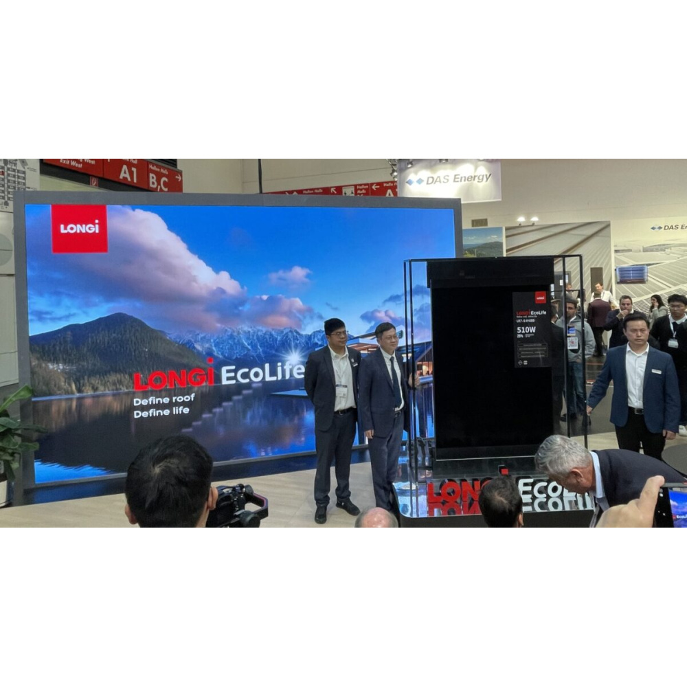 Longi launches all-black back contact solar panel series - Setpile